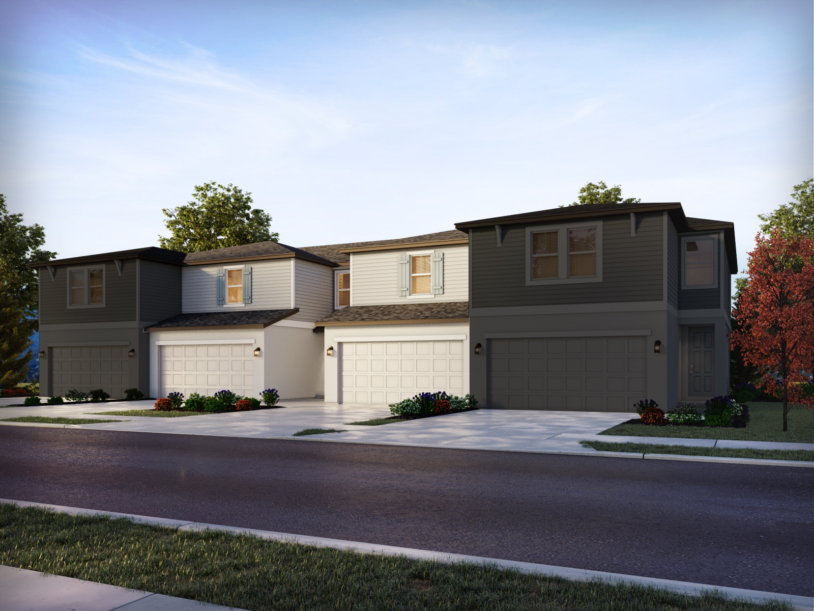 New Home Community | The Meadow at Crossprairie Townes By Meritage Homes